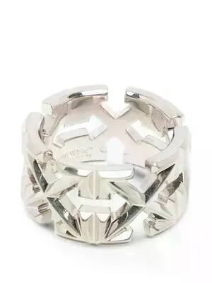 Off-White Arrows Openwork Ring