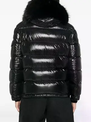 Moncler Fur-trim Quilted Jacket
