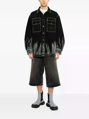 Off-White Button-up Denim Shirt