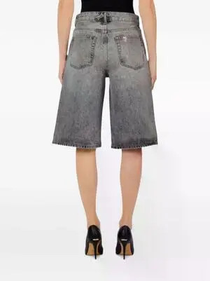 Liu Jo Crystal-embellished Denim Shorts