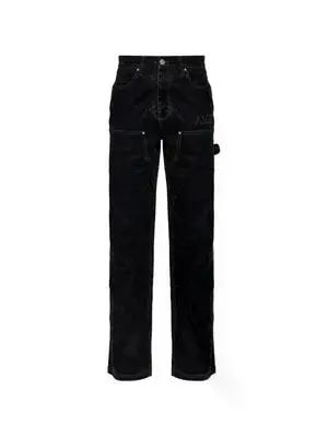 Amiri Logo-embroidered Carpenter Jeans