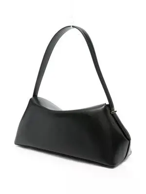 TOTEME T-lock Leather Tote Bag - Black