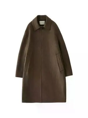 Studio Nicholson Ady Single-breasted Coat - Brown