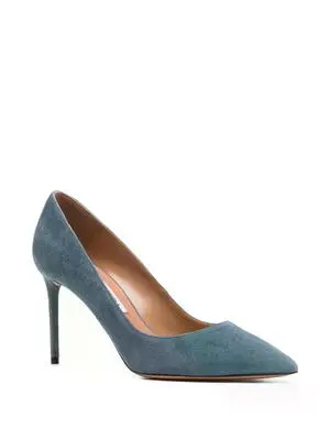 AQUAZZURA Purist Suede Pumps