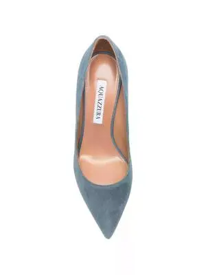 AQUAZZURA Purist Suede Pumps