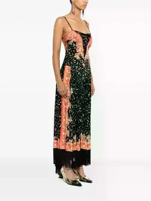 Rabanne All-over Floral-print Dress