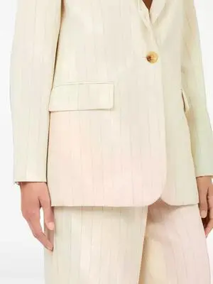 Liu Jo Pinstripe Single-breasted Blazer