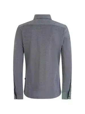 BOSS Logo-embroidered Long-sleeve Shirt