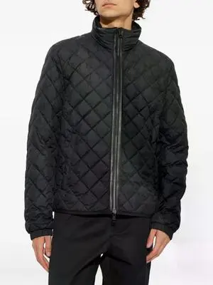 Moncler Delviane Reversible Diamond-quilted Down Jacket