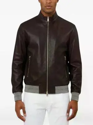 Liu Jo Perforated-leather Bomber Jacket
