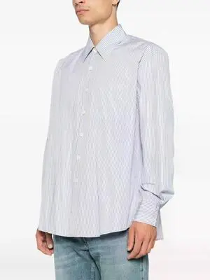Our Legacy Faubourg Stripe Super Poplin Shirt - White