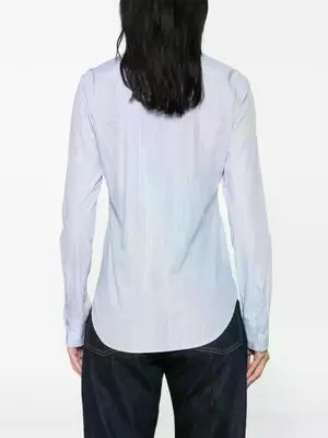 MAZZARELLI Striped Print Shirt