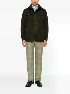 Barbour Waxed Elbow-patch Coat