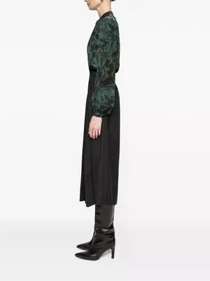 NISSA Floral-print Viscose Top