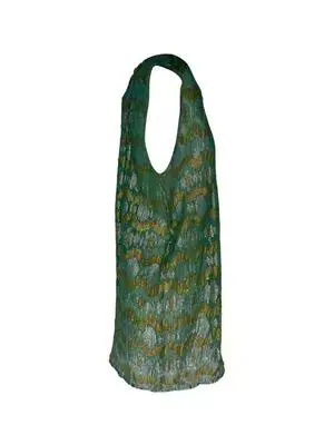 LANVIN Sleeveless Jacquard Blouse