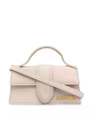 Jacquemus Le Bambino Logo-plaque Mini Bag - Neutrals