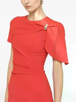NISSA Fitted Midi Dress