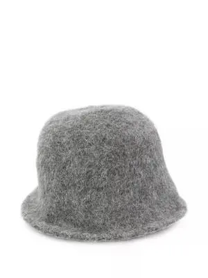 Antonelli Firenze Dalmazia Alpaca-wool Bucket Hat - Grey