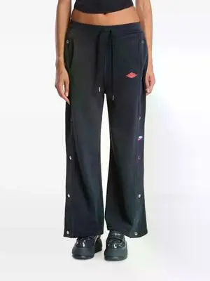 JORDAN Flight Fleece Snap-button Track Pants