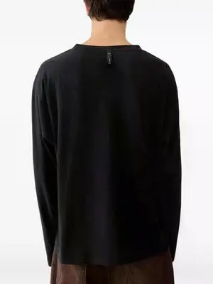 Jacquemus The Long-sleeve T-shirt - Black