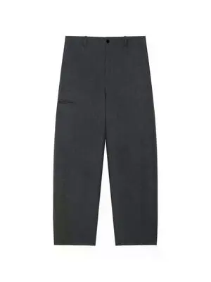 Givenchy Couture Seam Checked-reverse Trousers