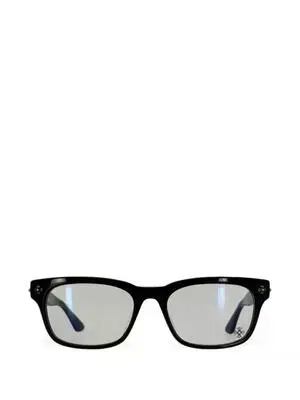 Chrome Hearts Vagilante Rectangle-frame Glasses - Black