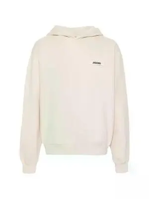Jacquemus The Gros Grain Hoodie - Neutrals