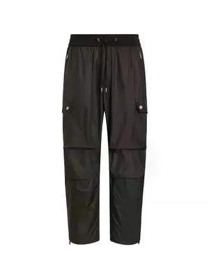 Dolce & Gabbana Nylon Jogging Trousers - Black