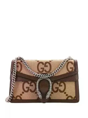 Gucci Dionysus Bag Jumbo Gg Canvas Small Shoulder Bag