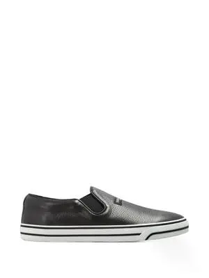 Dolce & Gabbana Dg Sailing Sneakers In Deerskin - Brown
