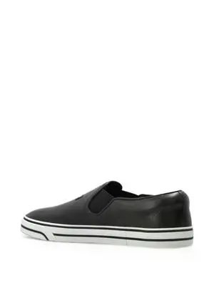 Dolce & Gabbana Dg Sailing Sneakers In Deerskin - Brown