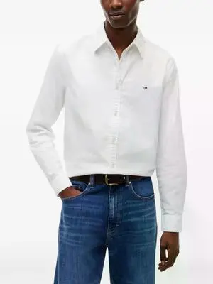 Tommy Hilfiger Button-down Long-sleeve Shirt - White