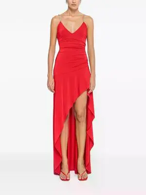 NISSA Asymmetric Design Maxi Dress