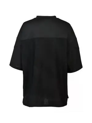 INTODUSK Logo-print V-neck T-shirt