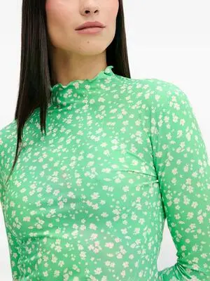 Rip Curl Surf Side Floral-print Rash Guard