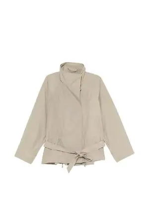 JUUN.J Belted High-neck Jacket