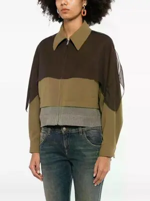 Undercover Colour-block Panelled Jacket