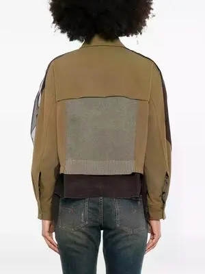 Undercover Colour-block Panelled Jacket