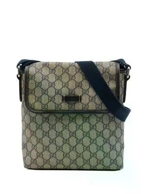 Gucci 2016-2026 Gg Supreme Crossbody Bag - Neutrals