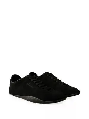 Calvin Klein Calf Suede Logo-print Sneakers