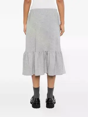 AO YES Ruffled Jersey Skirt
