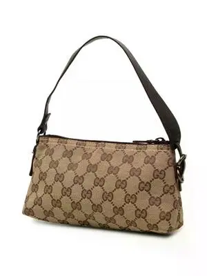 Gucci 2000-2015 Gg Canvas Shoulder Bag - Neutrals