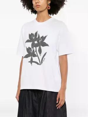 AO YES Floral Print T-shirt