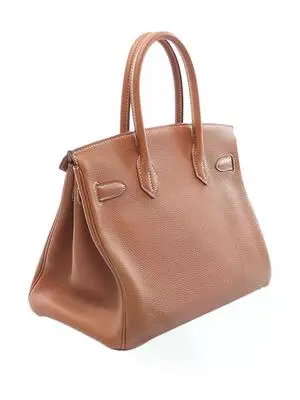 Hermès 2018 Togo Birkin Retourne 30 Handbag - Brown
