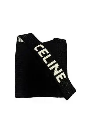 Celine 2018-2026 Crocheted Cotton Crossbody Bag