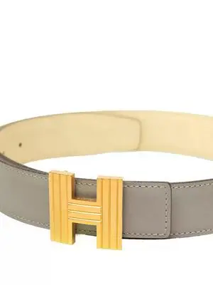 Hermès 2000 Box Calf Cadena H Reversible Belt