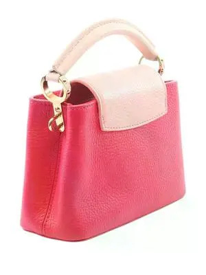LOUIS VUITTON 2021-2026 Taurillon Mini Capucines Satchel