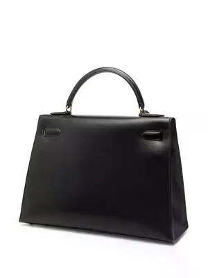 Hermès 1992 Box Calf Kelly Sellier 32 Satchel