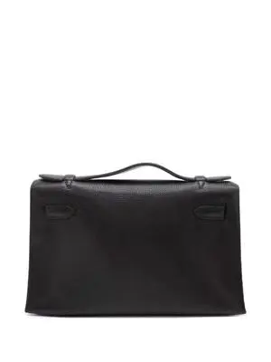Hermès 2004 Evergrain Kelly Pochette Handbag
