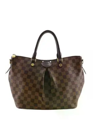 LOUIS VUITTON 2015 Damier Ebene Siena Pm Satchel